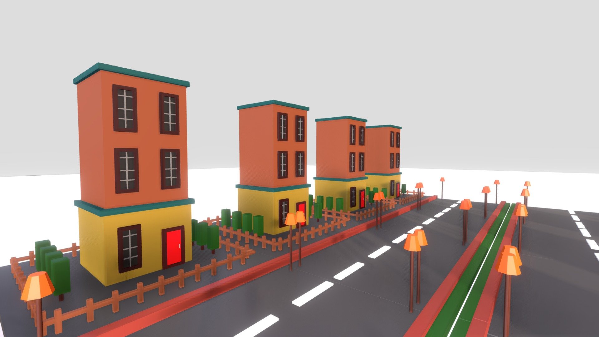 Building-City - Download Free 3D model by SAMPATH MJ ...