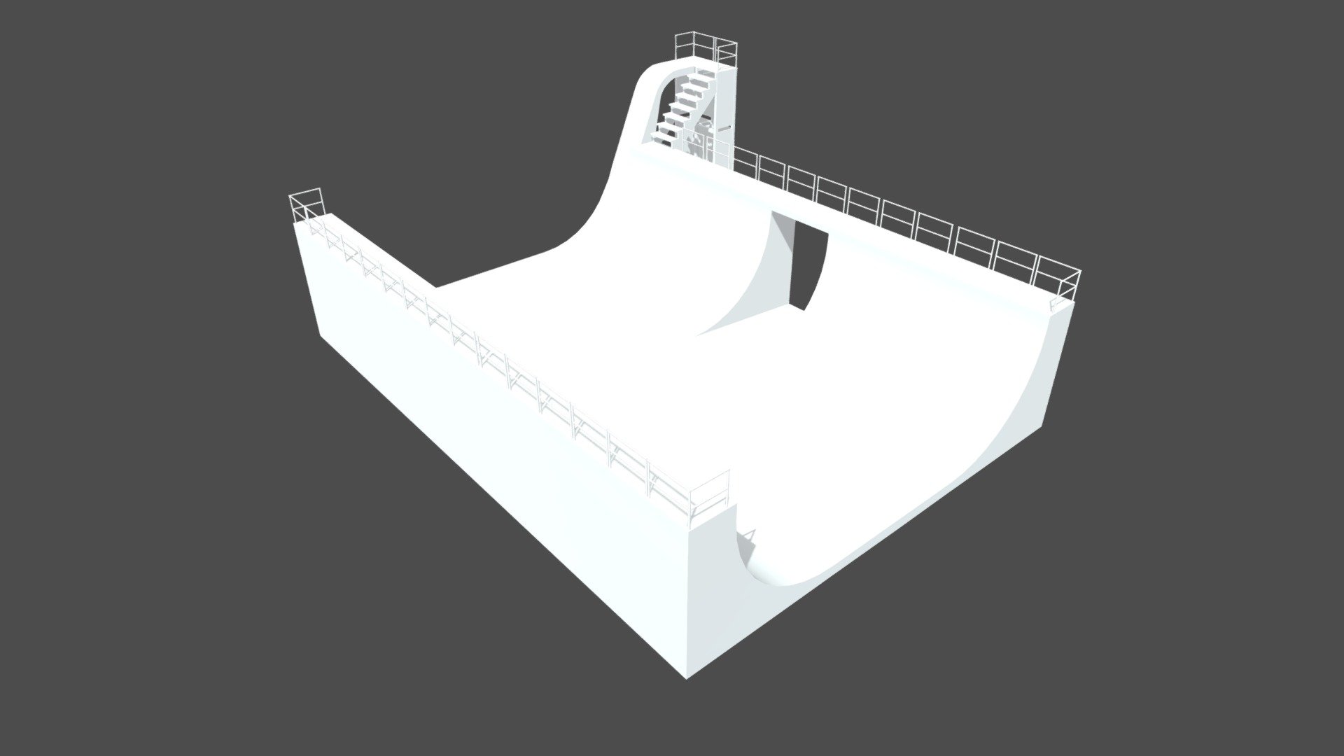 skateboard_ramp_finished - 3D model by boxbard [924aa82] - Sketchfab