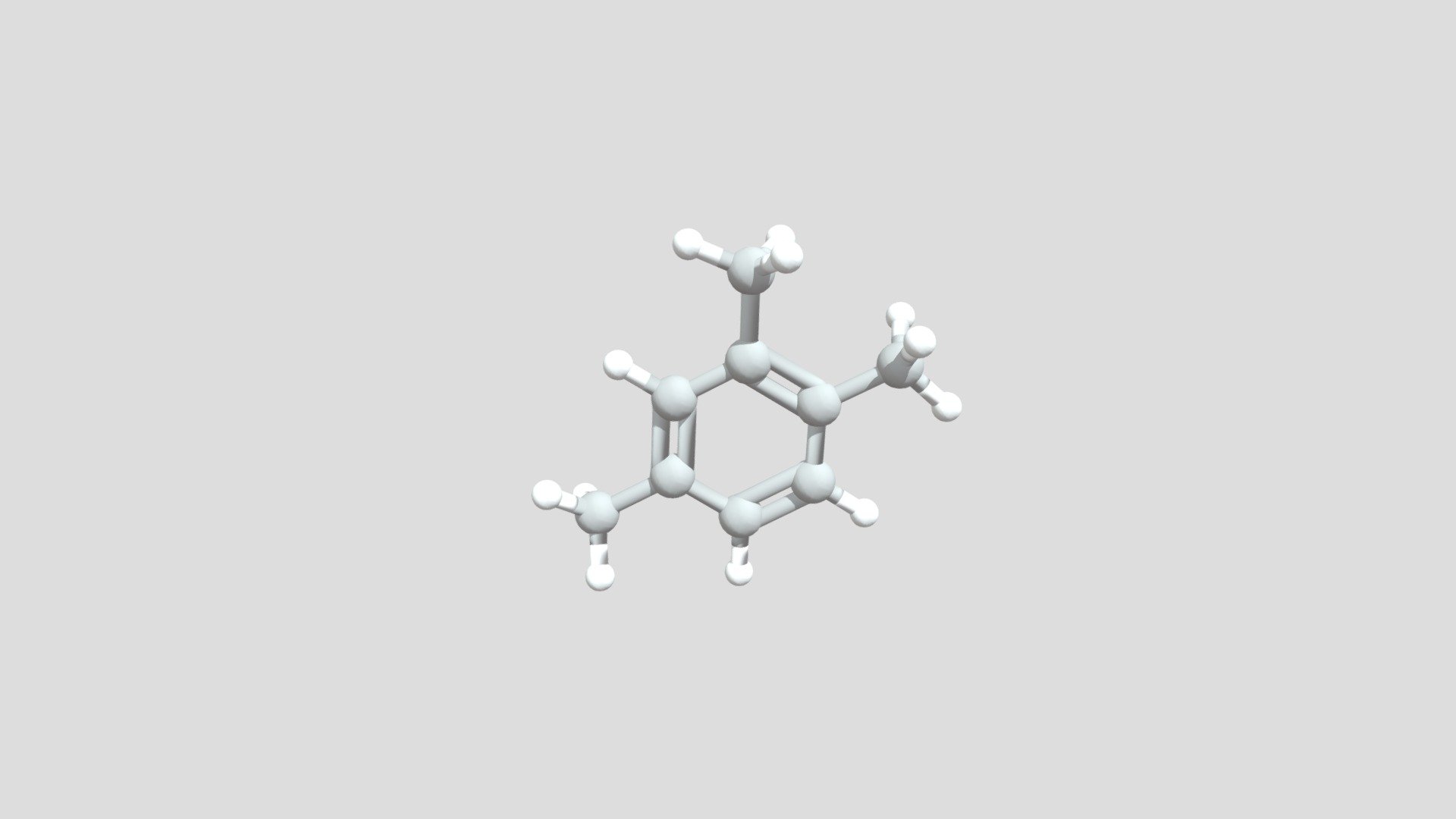1,2,4 trimetil benzena - Download Free 3D model by kholisa12 [924ab36 ...