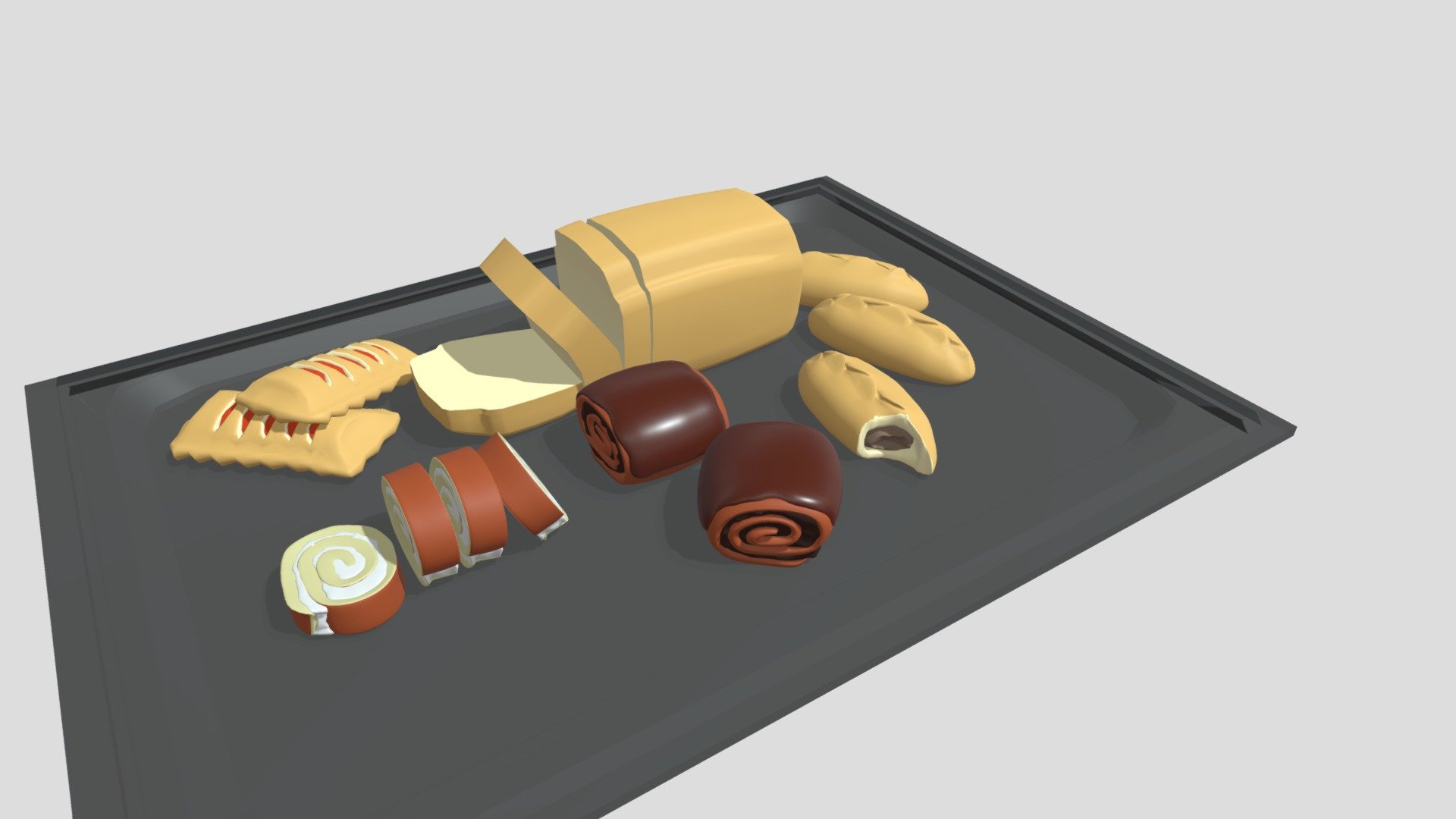 Day 4/ Bake - Download Free 3D model by wribeast [924ae8b] - Sketchfab