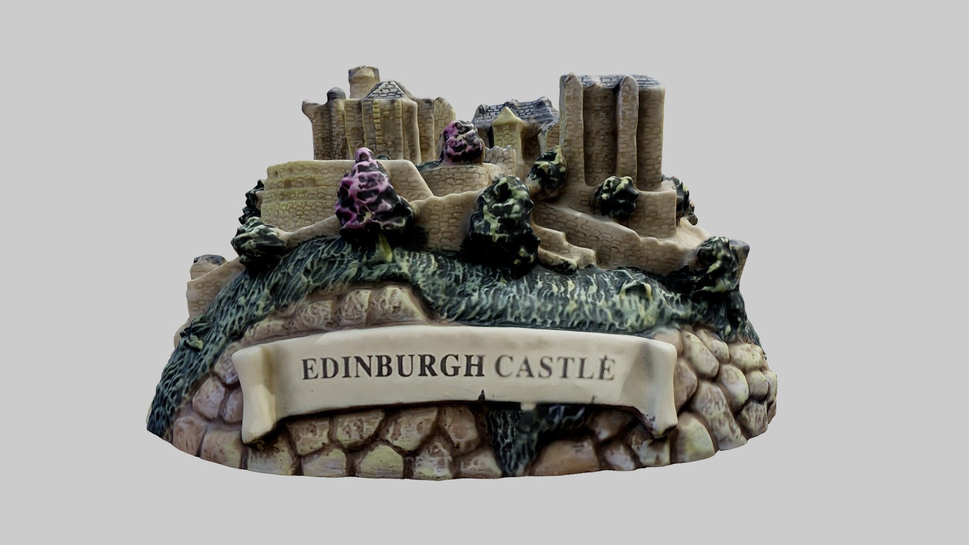 Edinburg Castle souvenir [Photogrammetry] - Download Free 3D model by ...