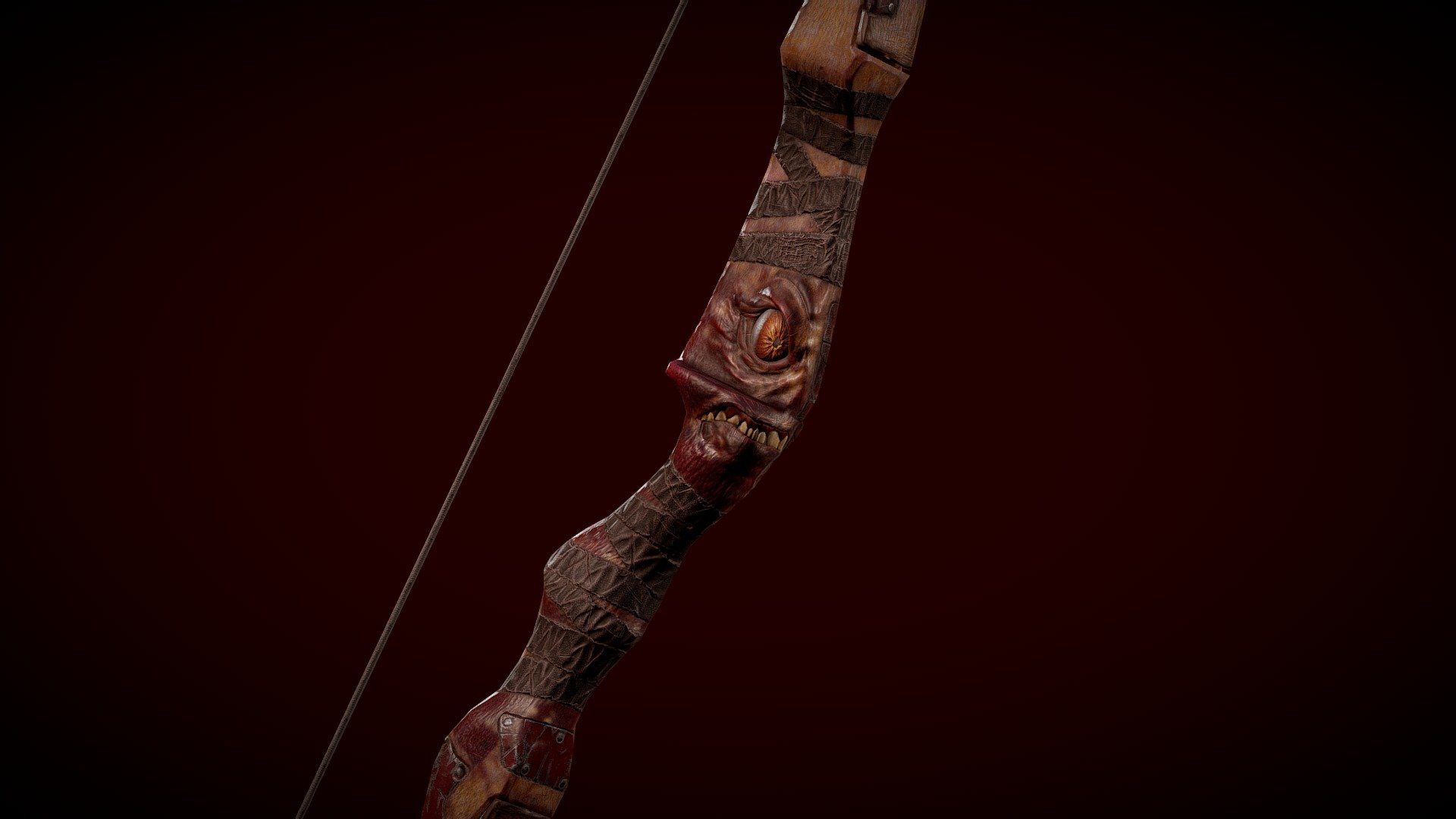 Hellwalker Bow - 3D model by Shedmon_RUSTSKINS (@rustskins) [924c4d4] - Sketchfab