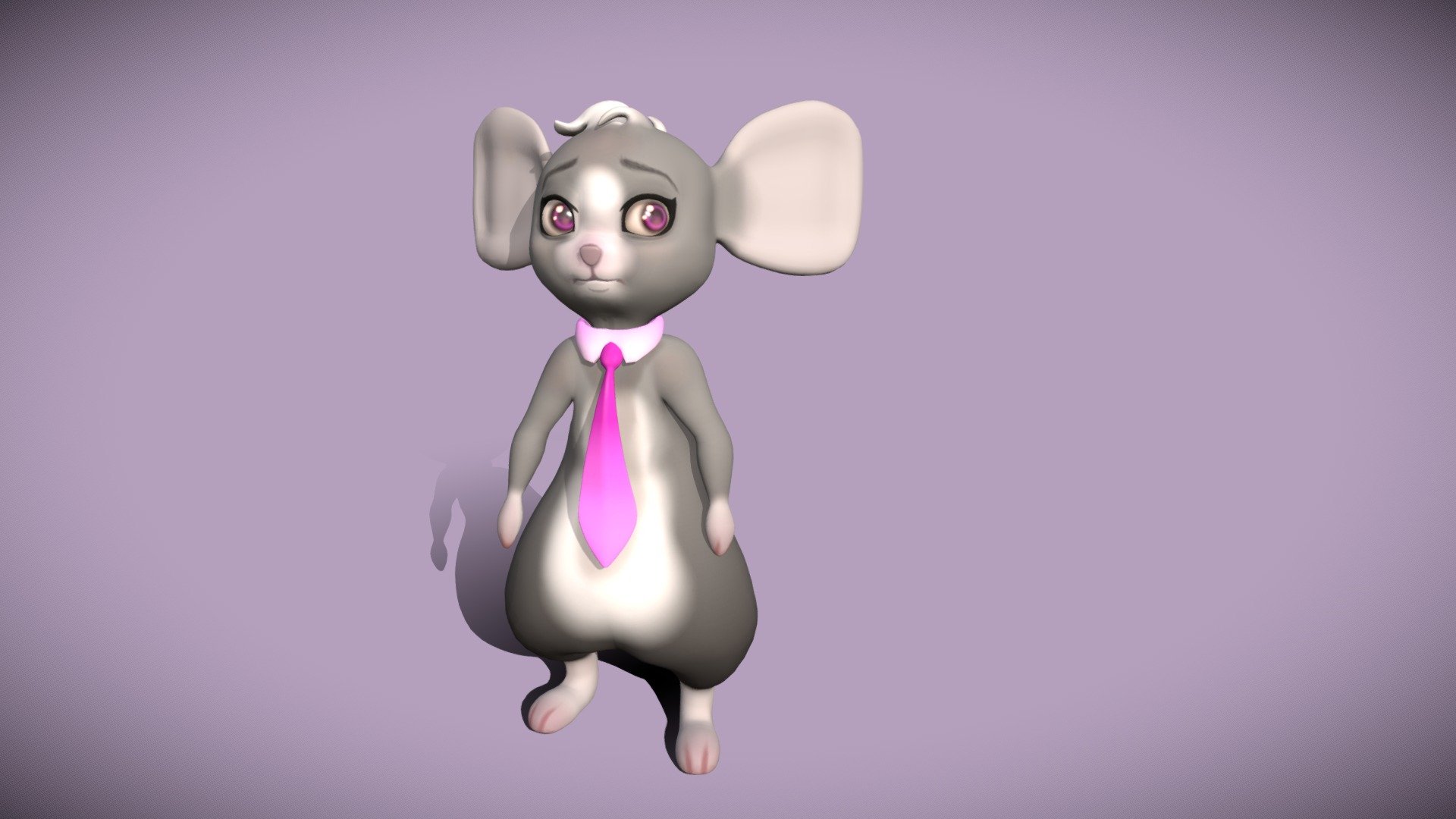 Fancy The Mouse - 3D model by Max.Edberg [924c56a] - Sketchfab
