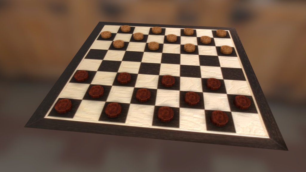 Draughts animation - 3D model by olofunot [924c7c9] - Sketchfab