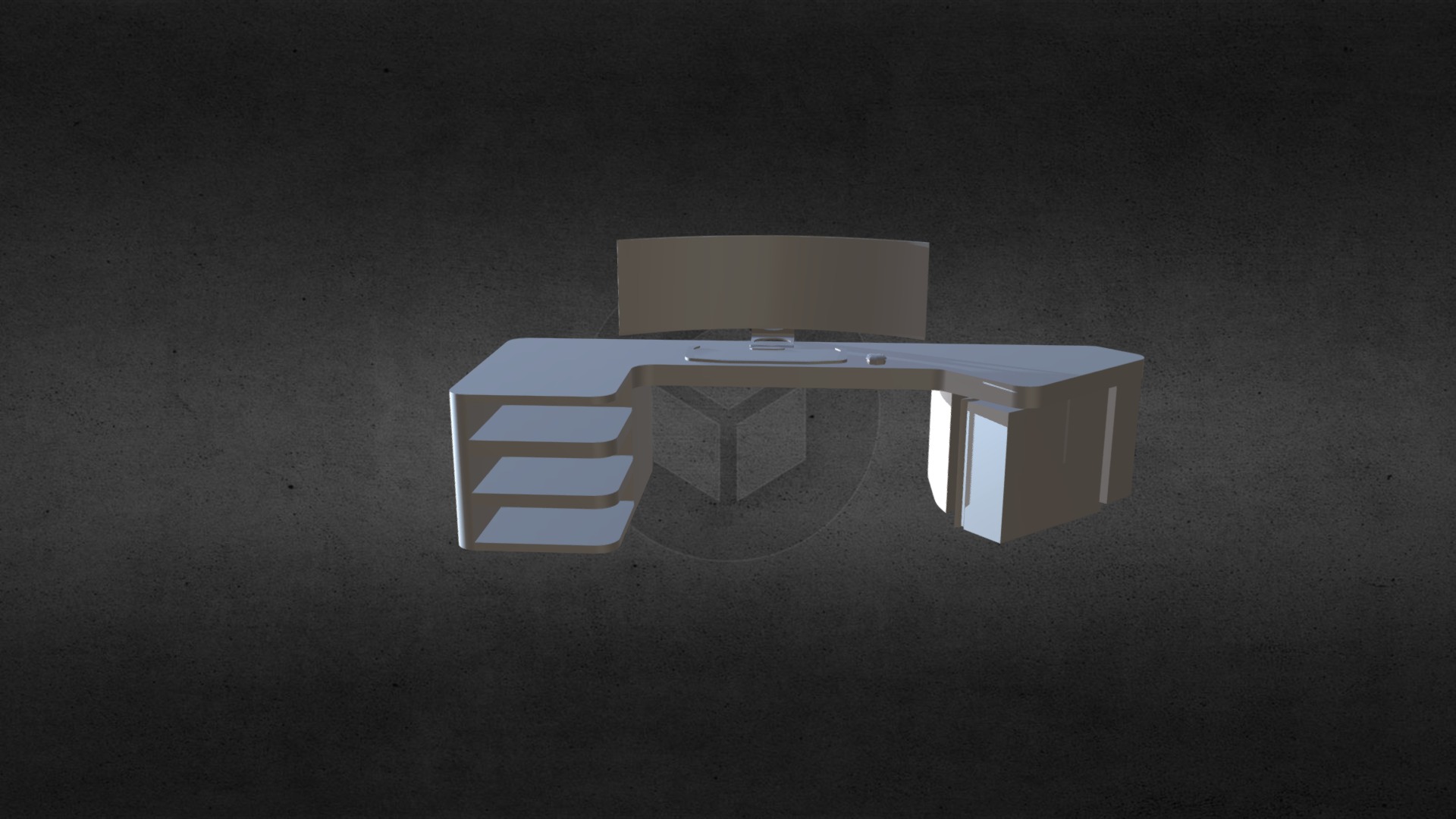 gaming setup - 3D model by Micah Sturtevant (@micahs) [924d0f6] - Sketchfab