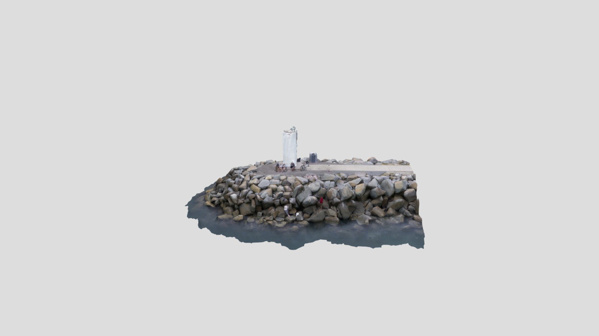 Mooloolaba Rockwall - 3D model by buildscan [924db1c] - Sketchfab