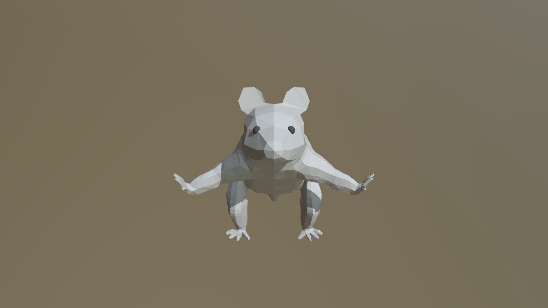 Rat_1019_stand - 3D model by cindy2288 [9250517] - Sketchfab