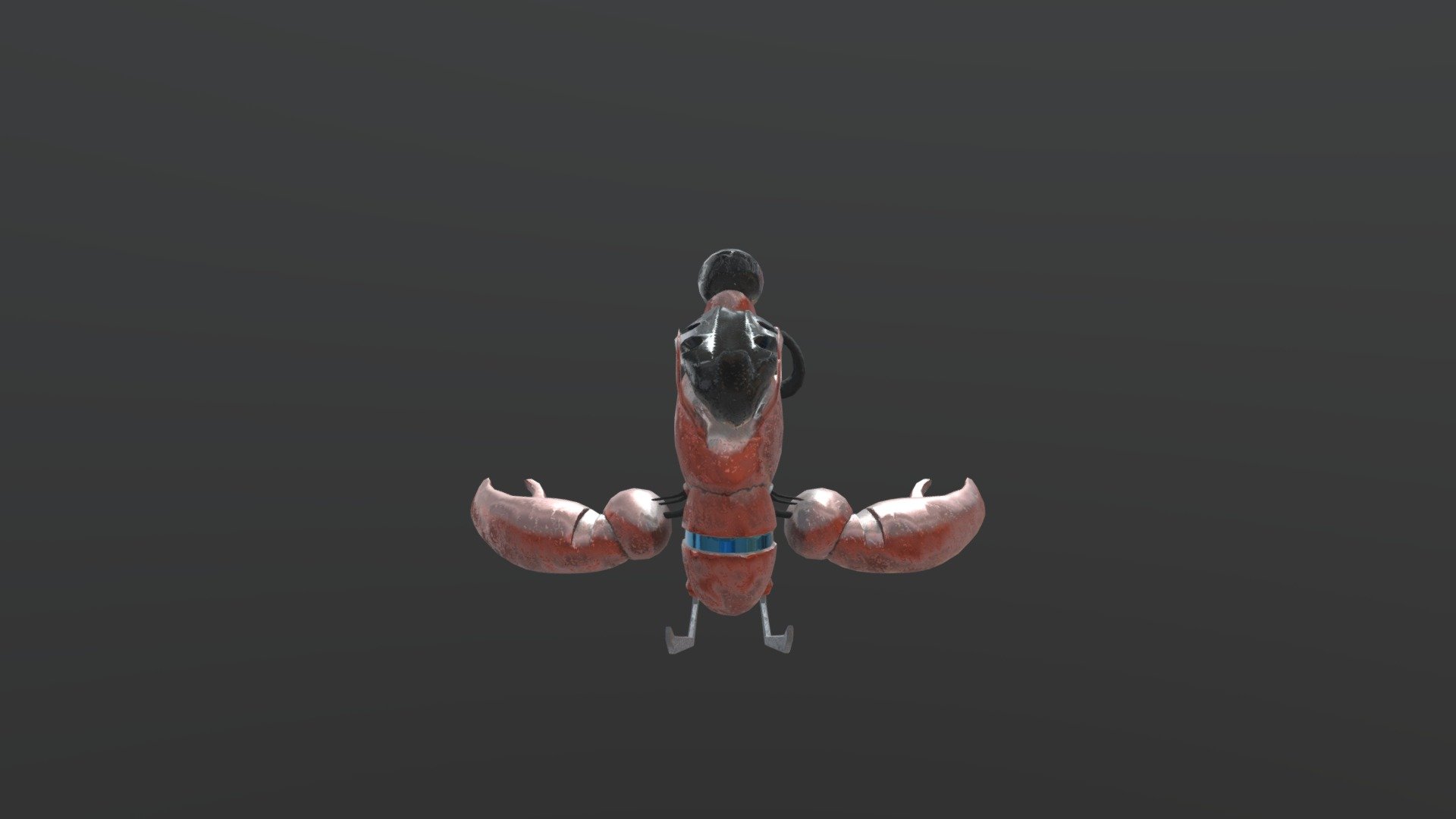 Lobster Spaceship - 3D model by Michael Hilliger (@hilligermichael ...
