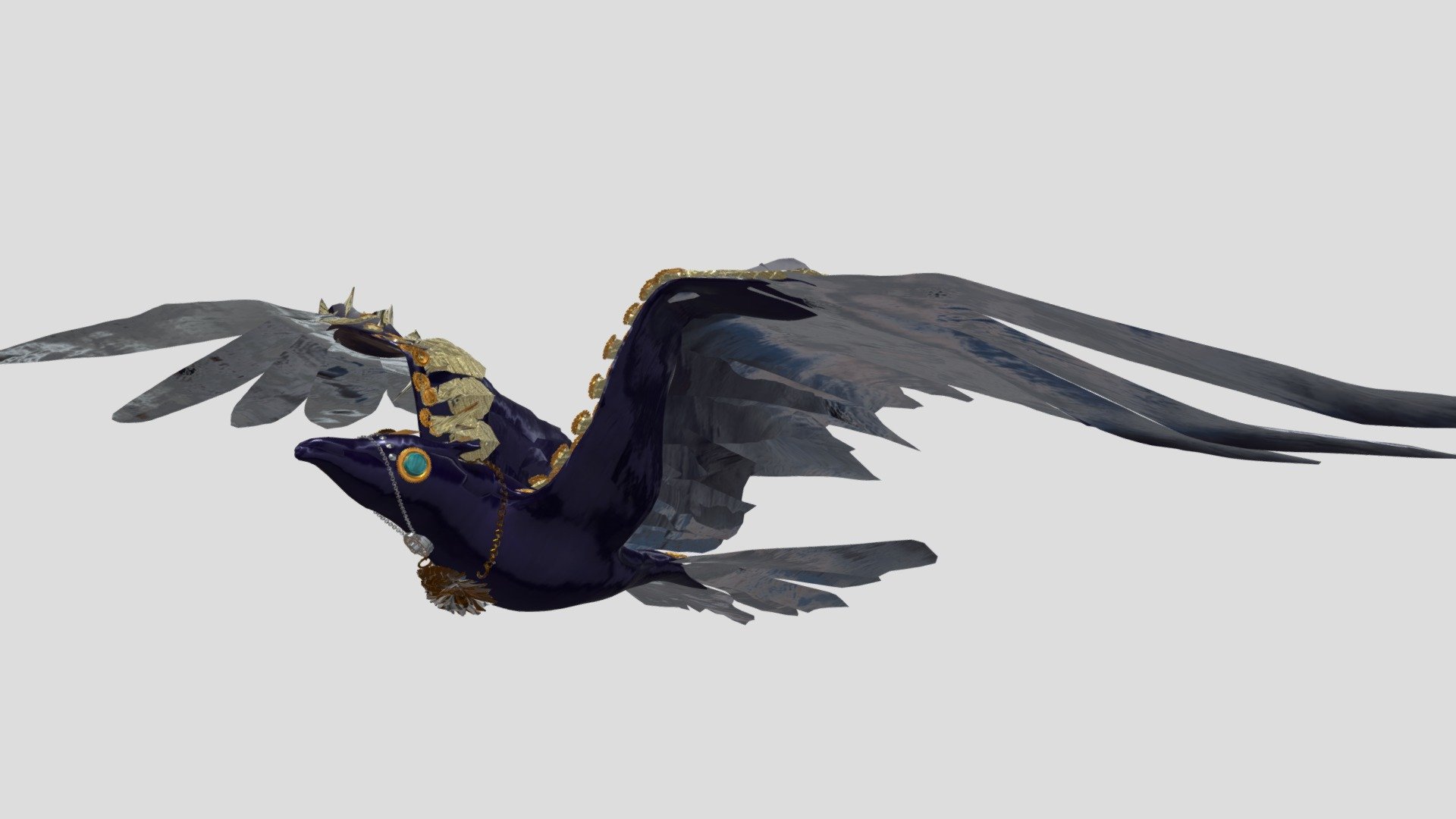 Raven3D - 3D model by Mandy Loaiza (@mandylm301) [92542d0] - Sketchfab