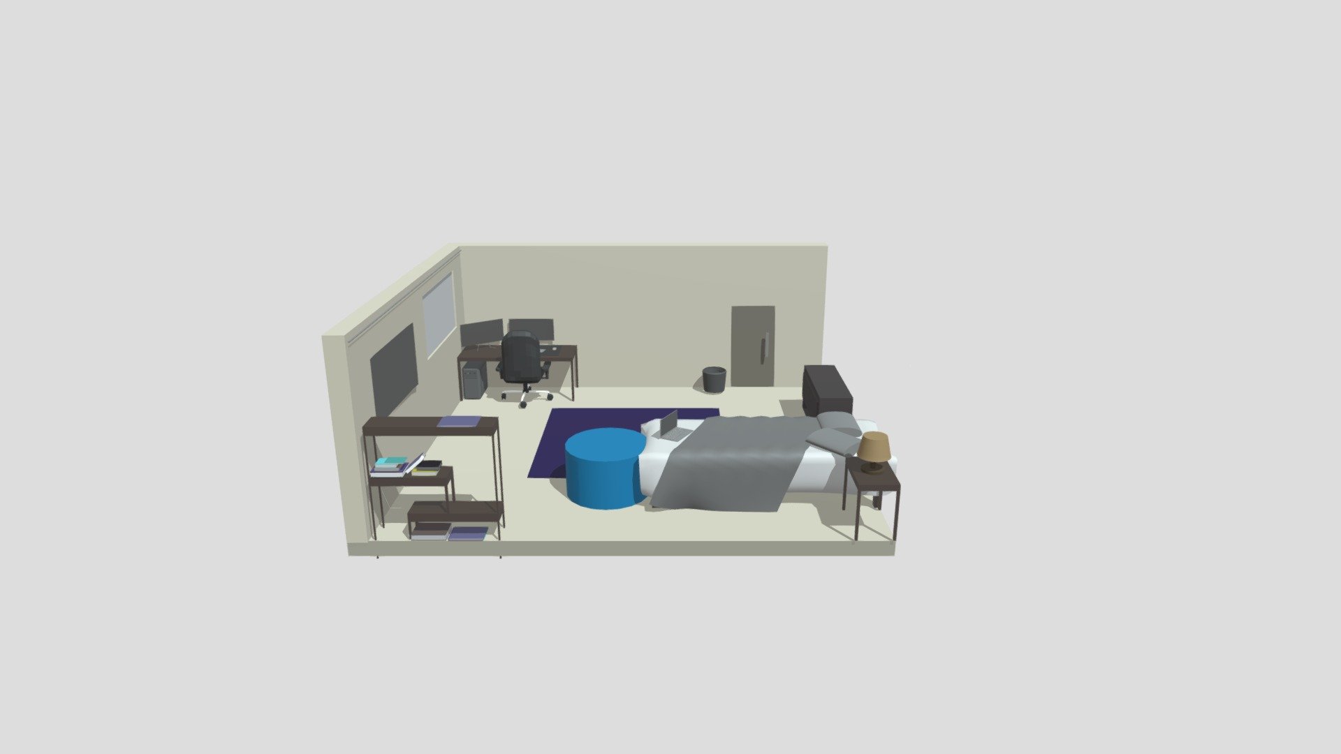 Quarto - 3D model by Alzeno (@allanzinhodesa) [9254426] - Sketchfab