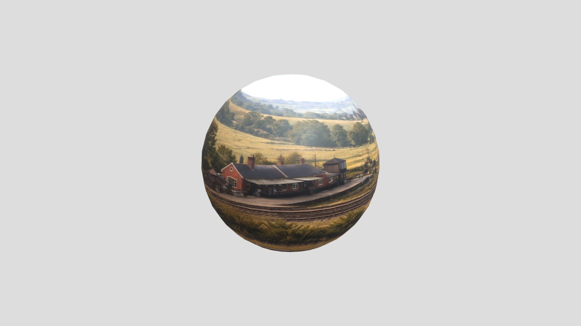 Skybox train station 1900s - Download Free 3D model by P162042 [9255533 ...