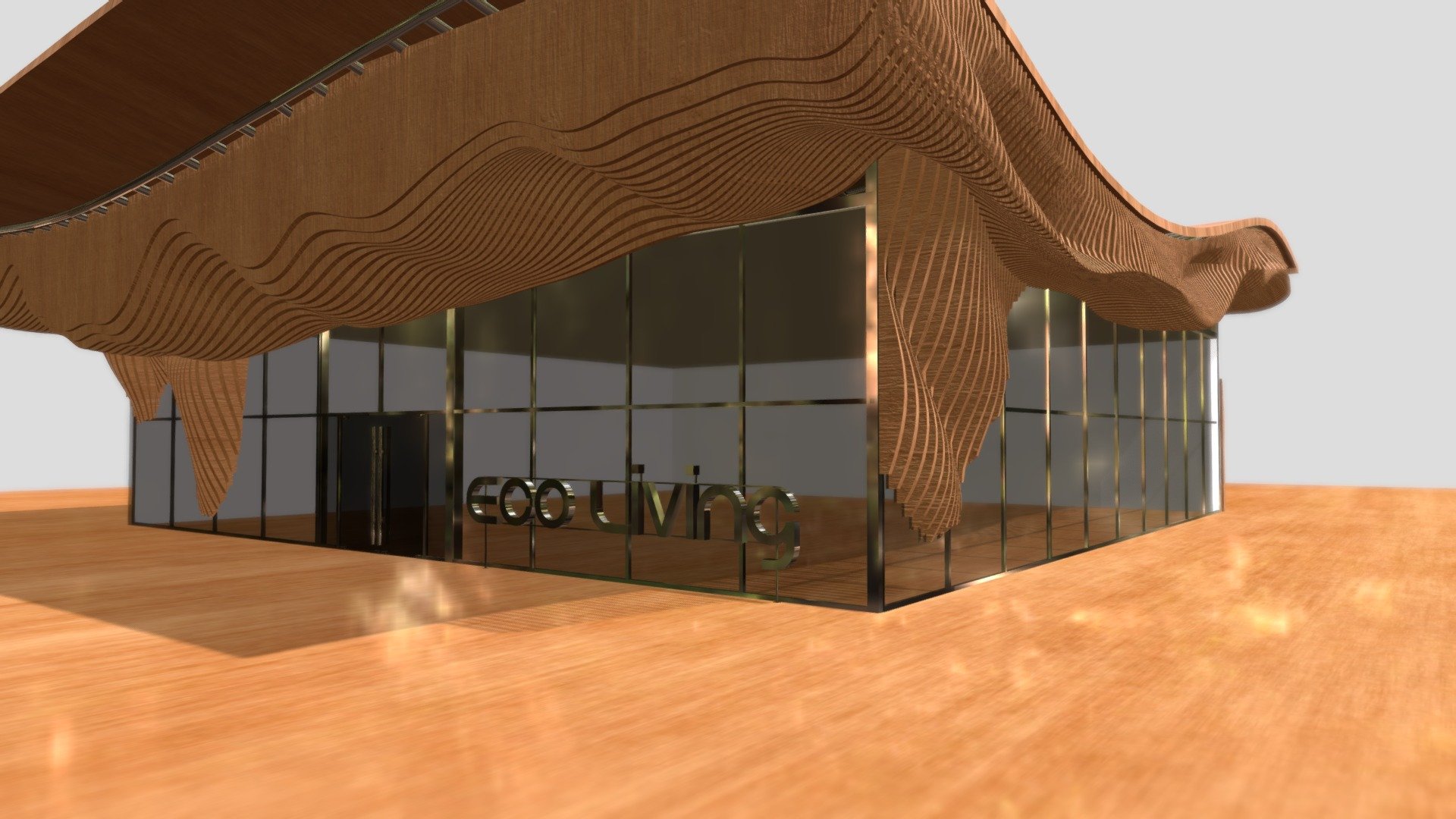Sustainable buildign - Buy Royalty Free 3D model by Nati Gonzalez ...