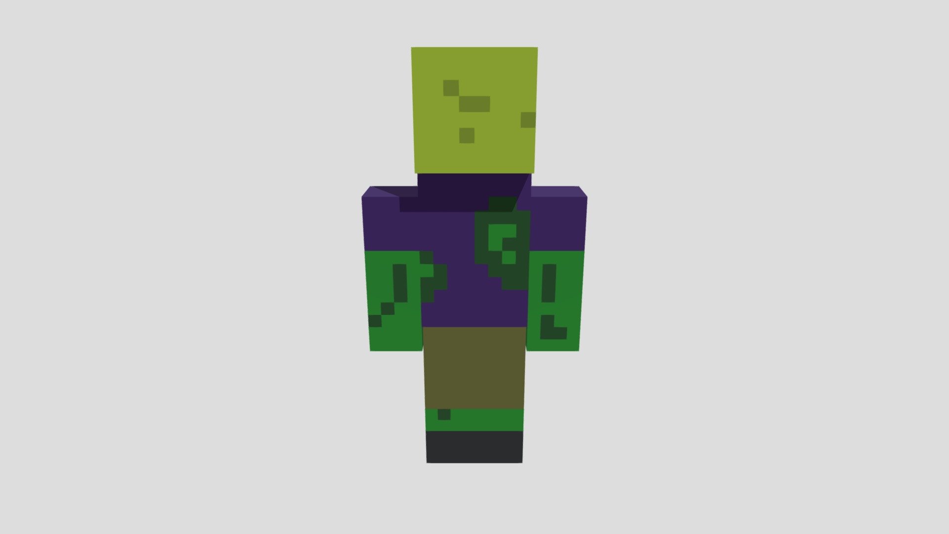 Zombie Skin - 3D model by Magic_Alex1010 [9255b91] - Sketchfab