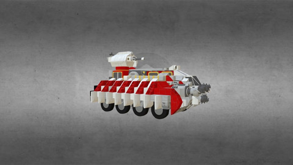 Space tank created in Space Engineers game - 3D model by Space ...