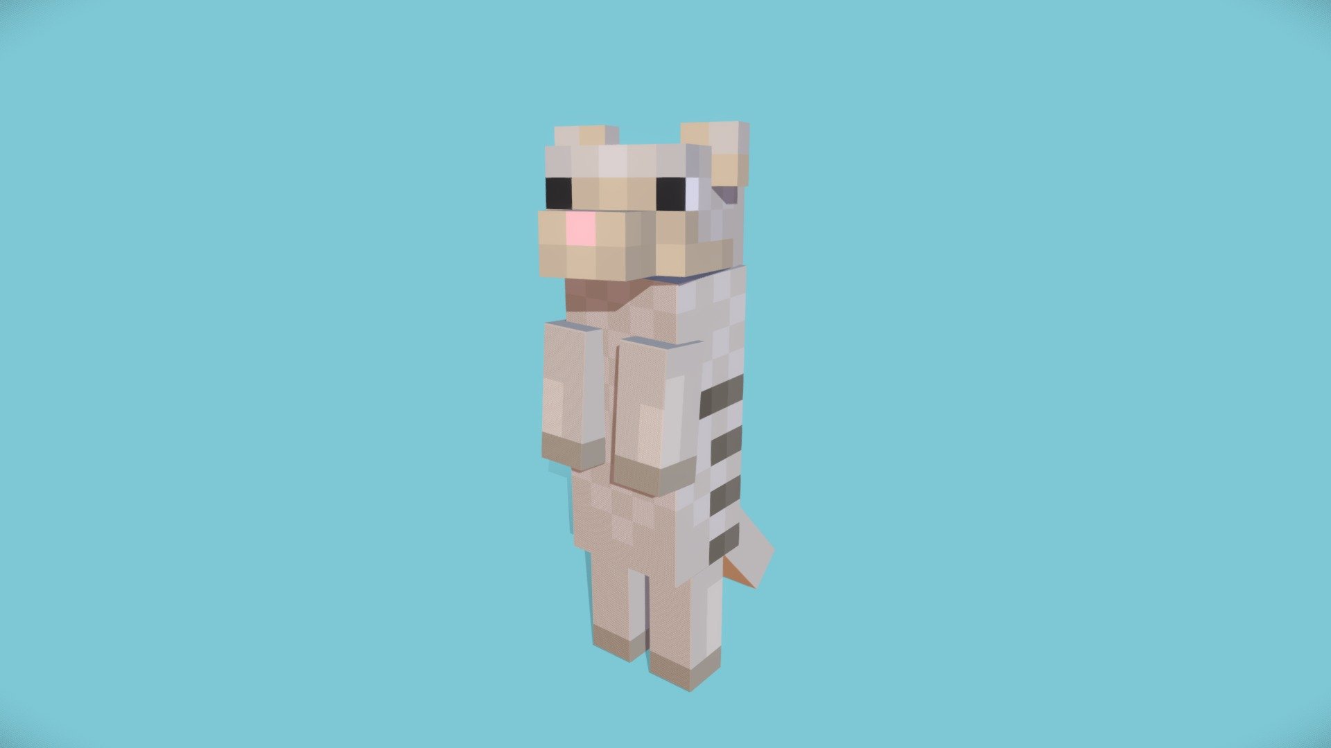 Banded Mongoose - 3D model by LandyStudio (@landy48465) [9256856 ...