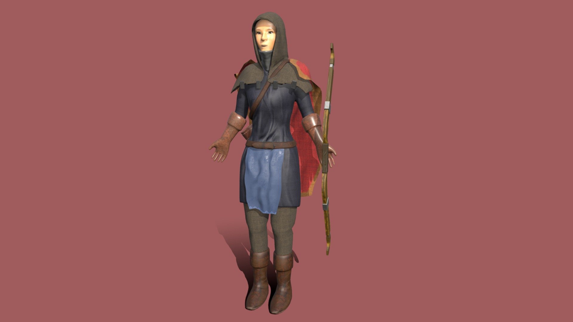 Medieval Character - Download Free 3D model by kitington [92584cd ...