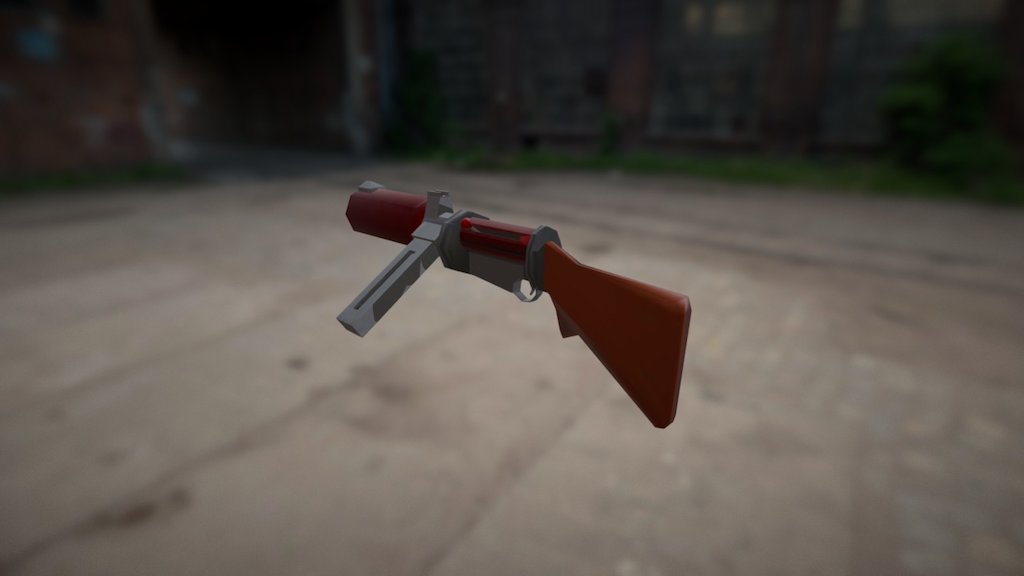 Antimatter Rifle - 3D model by egor153 [9258dc8] - Sketchfab