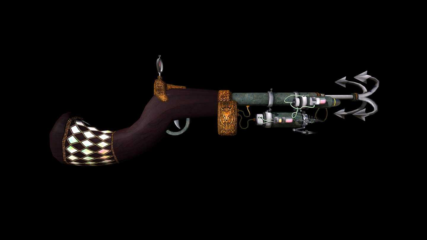 Grapple Gun / RPG Launcher - 3D model by olga_poloukhine [9259e26 ...