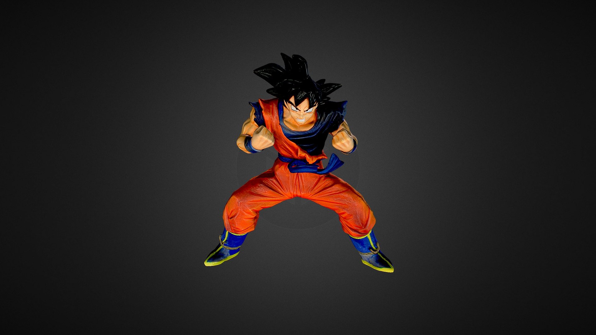 Goku - Buy Royalty Free 3D model by IFAM [925c02e] - Sketchfab Store