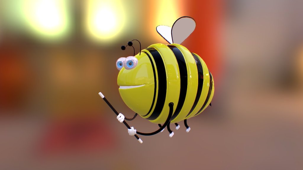 Magic Bee - 3D model by darklimit [925c2b2] - Sketchfab
