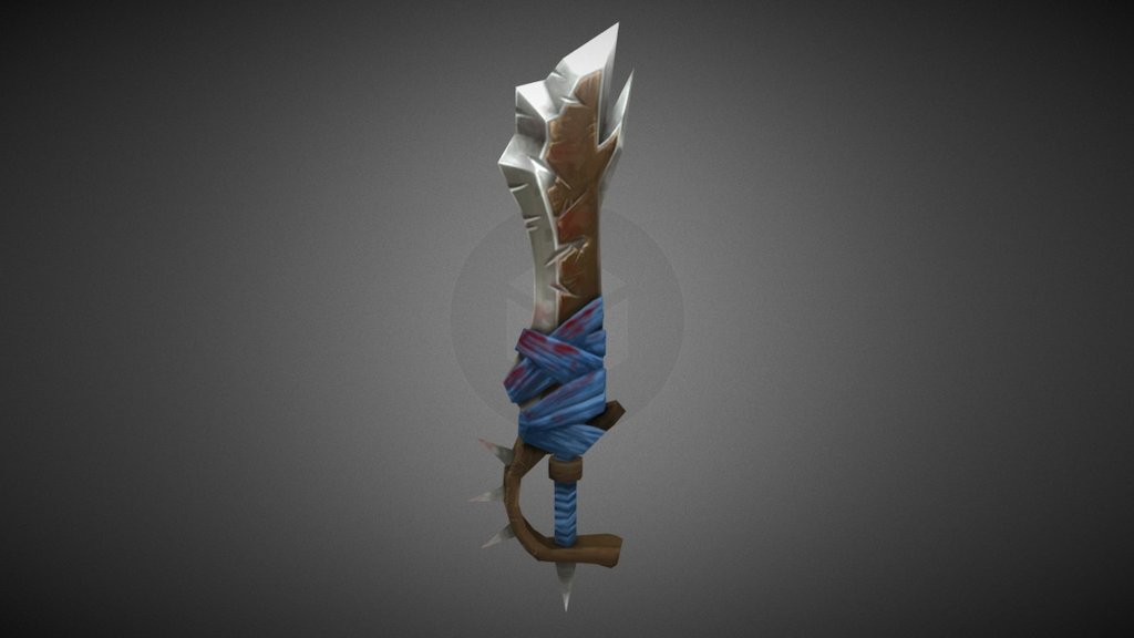 Hand Painted Sword - 3D model by bolthead93 [925c2fc] - Sketchfab
