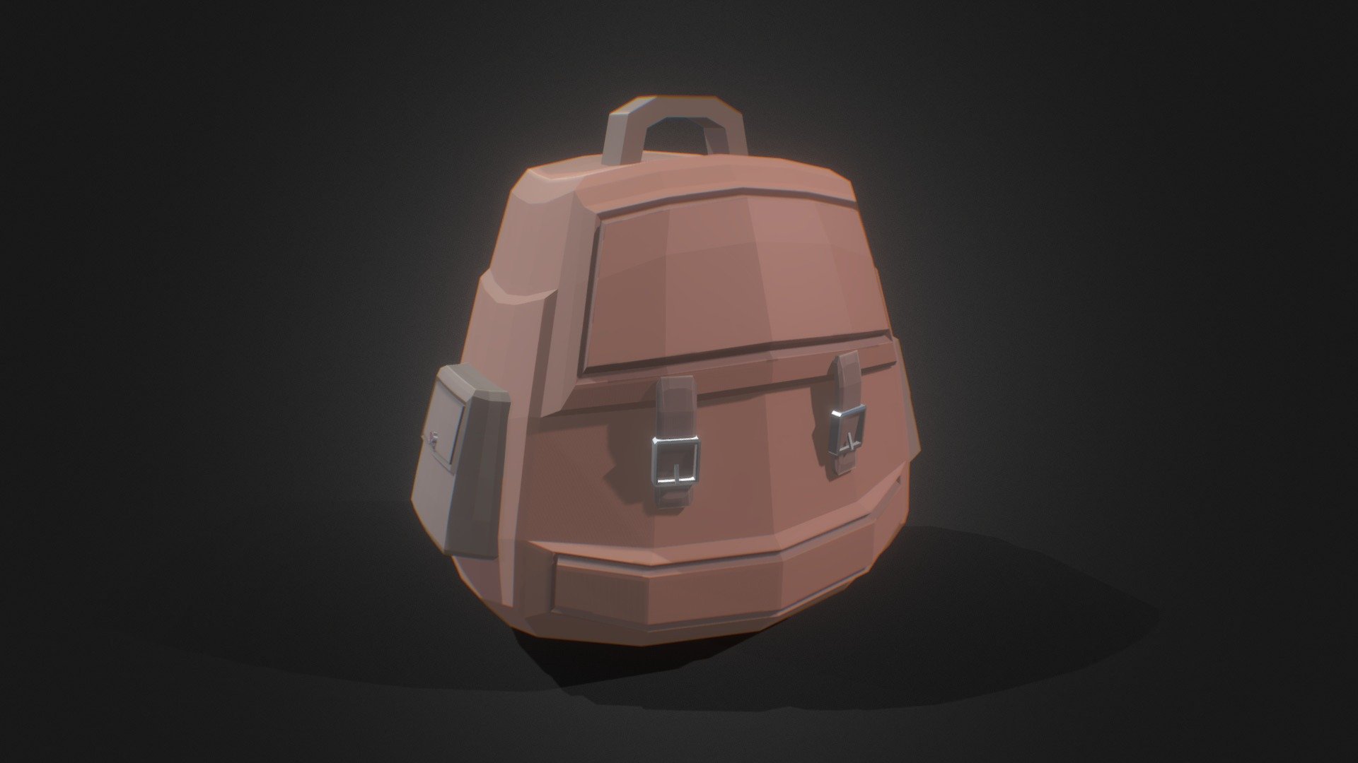 Low-Poly Backpack - 3D model by Zeon_3001 [9260c41] - Sketchfab