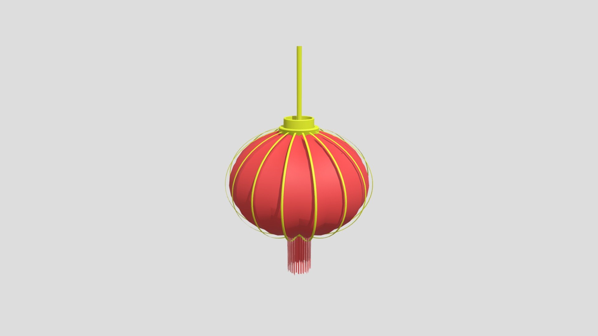 chinese lamp - 3D model by Feidan Wang (@helenyayaya) [9261fd7] - Sketchfab