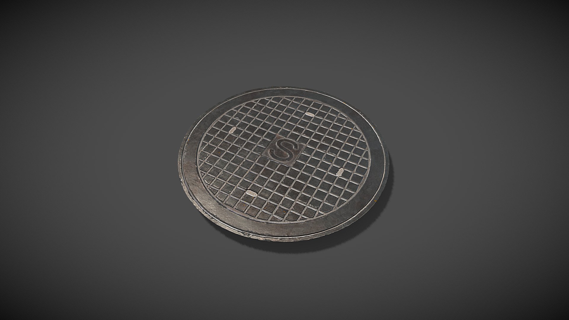 Decal - Sewer Cover 01 - Ready to Unity HDRP - Buy Royalty Free 3D ...