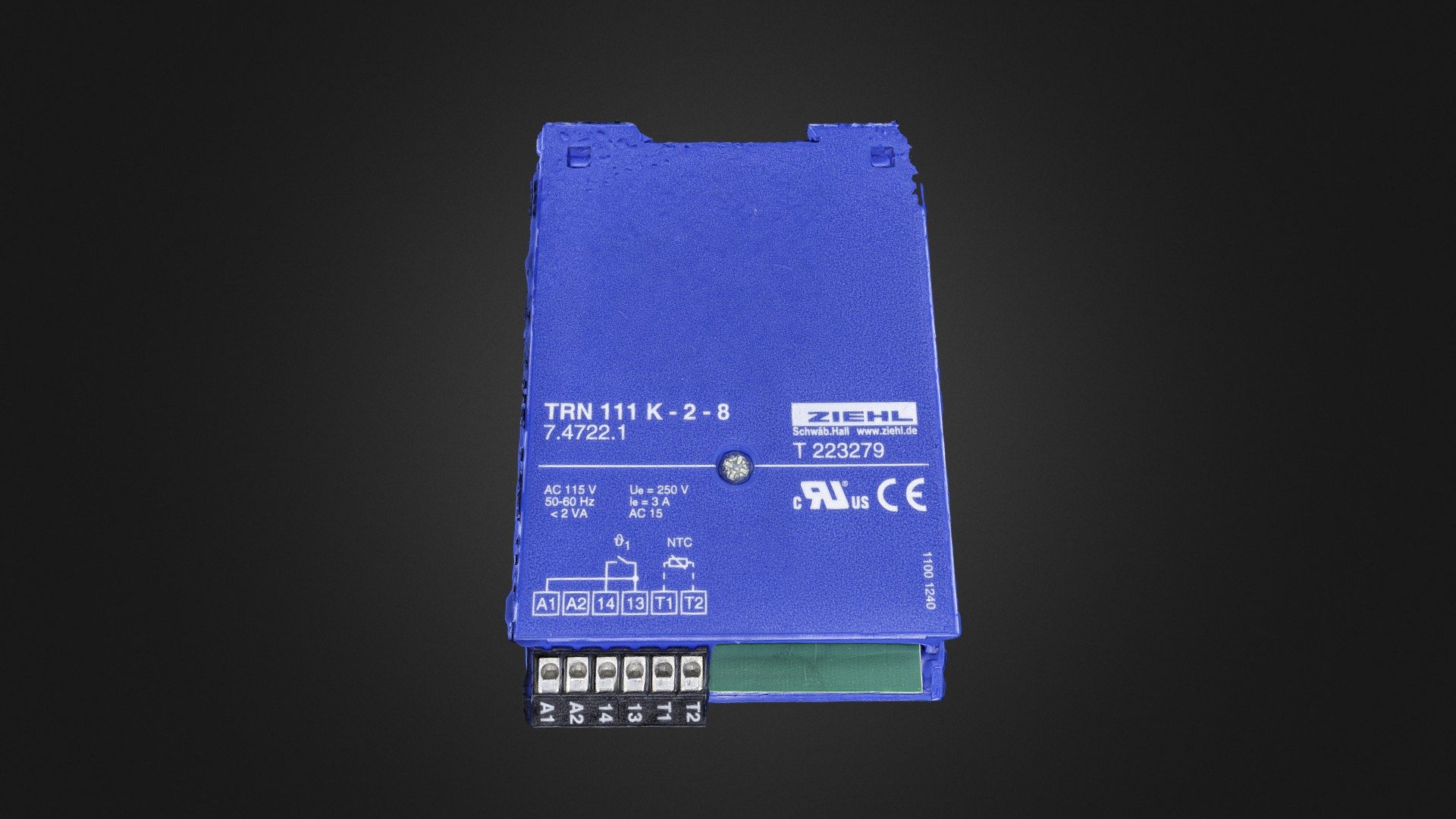 KAESER TEMPERATURE READ PN#7.4722.1 - 3D model by Onyx Formations (@Onyx-formations) [926319b ...