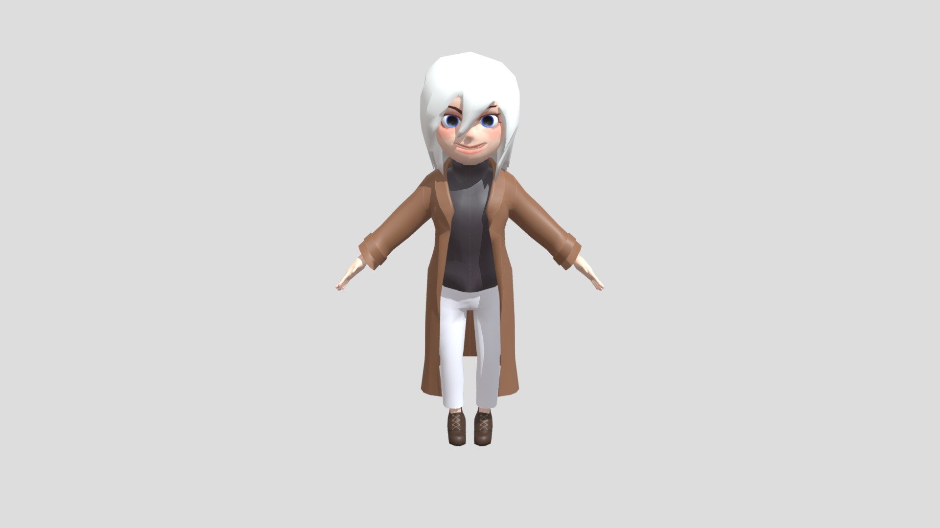 cold winter woman - 3D model by afrcapc2 [92638ac] - Sketchfab