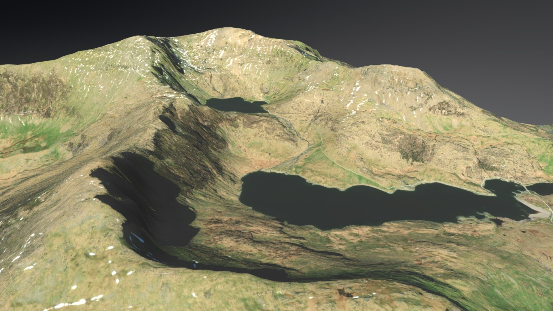 Snowdon - Download Free 3D model by Nick Russill (@NickRussill ...