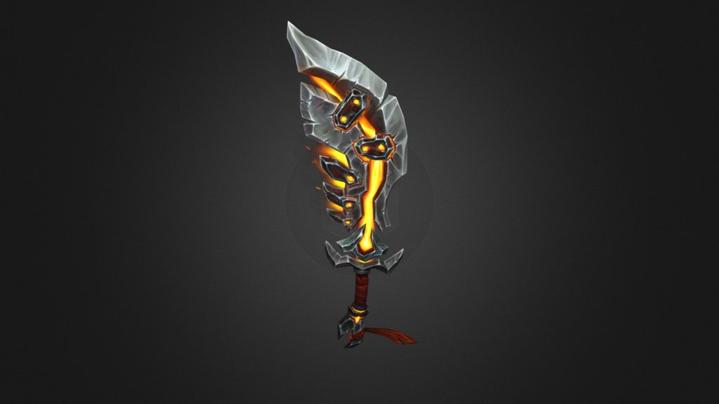 Lava Sword - 3D model by monster_pants [9266f23] - Sketchfab