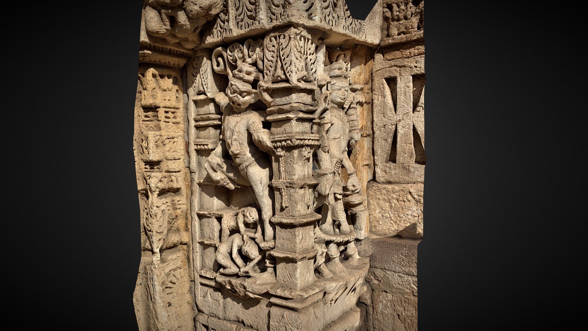 Rani Ki Stepwell (Vav) detail - 3D model by Doron Altaratz (@doron ...