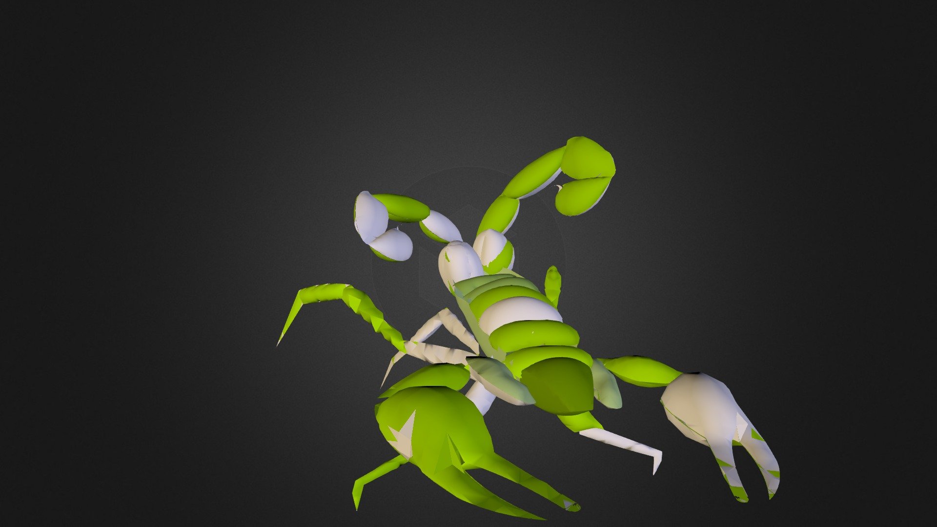 mutant scorpion - 3D model by Manuel Rodriguez (@IslamicArt) [92697cf ...
