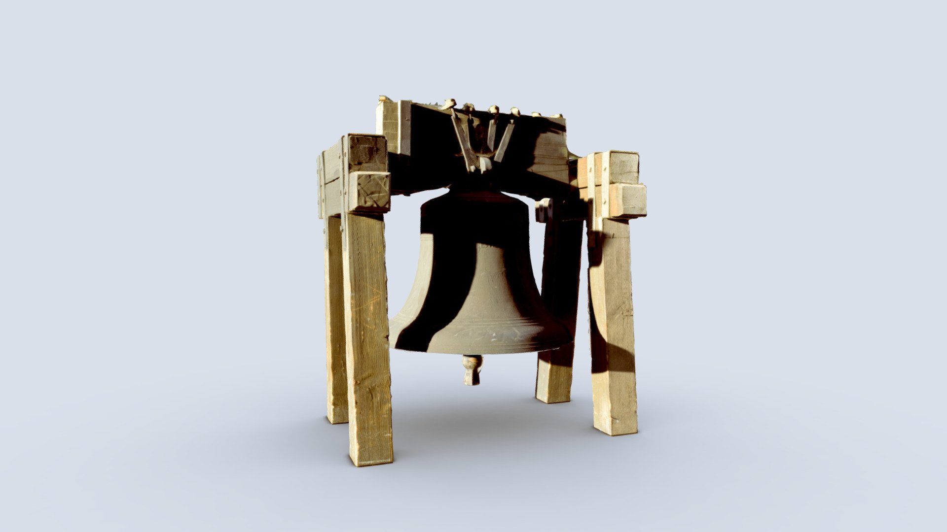 Liberty Bell Replica - 3D model by PhotoGramGear [9269eec] - Sketchfab
