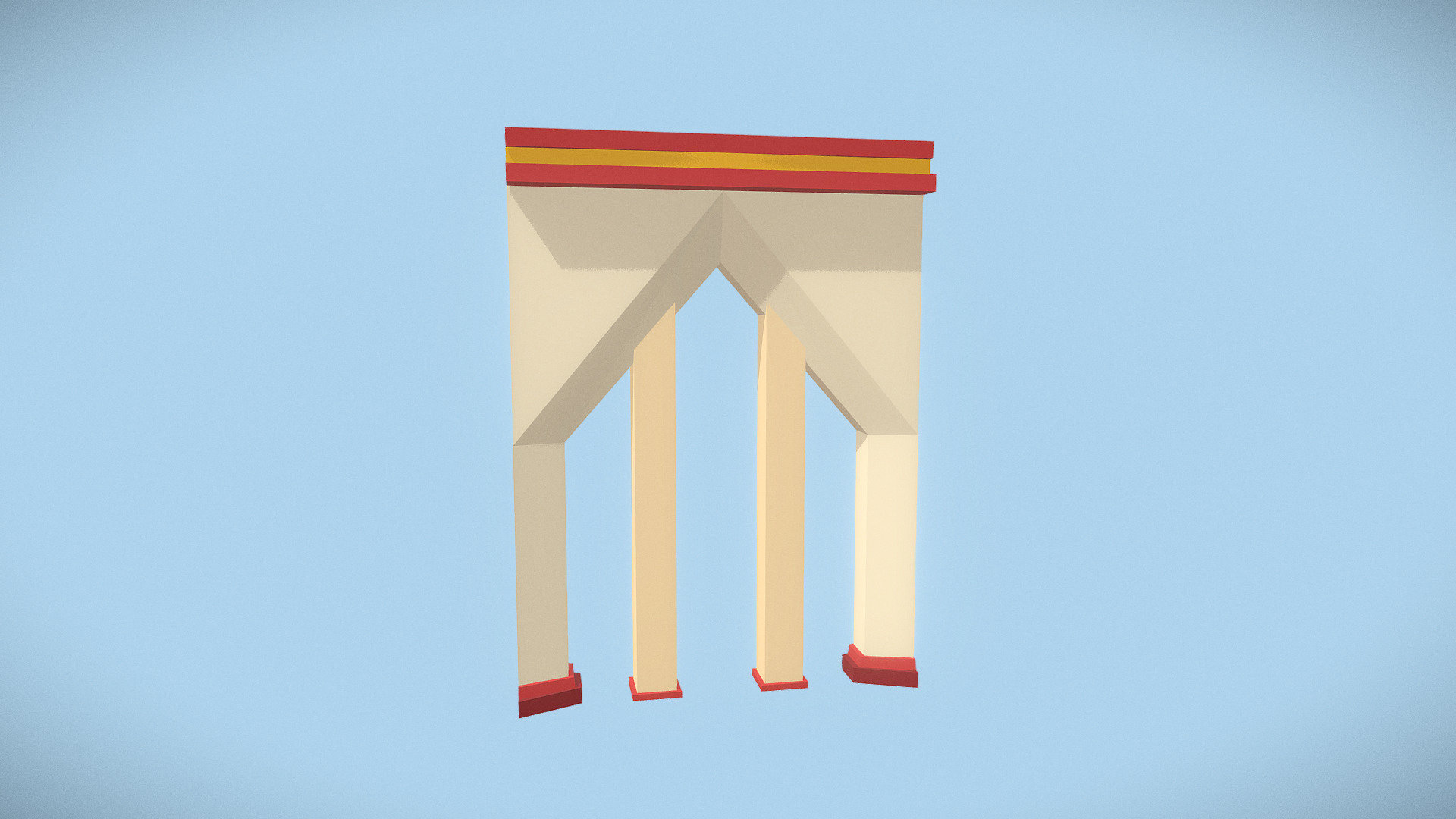 Arch 2 - Medieval Fantasy Challenge - Download Free 3D model by tuturu ...