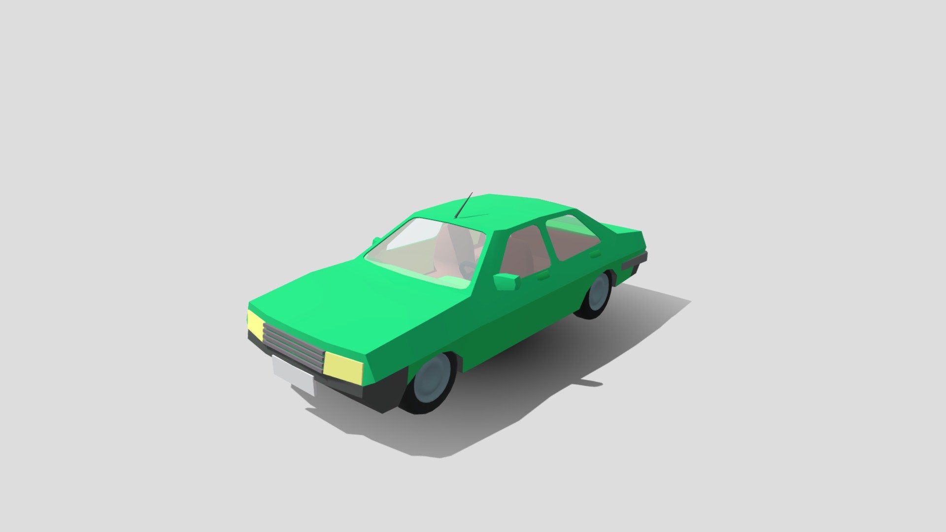 Low poly car 4 - Download Free 3D model by assetfactory [926bd3c ...