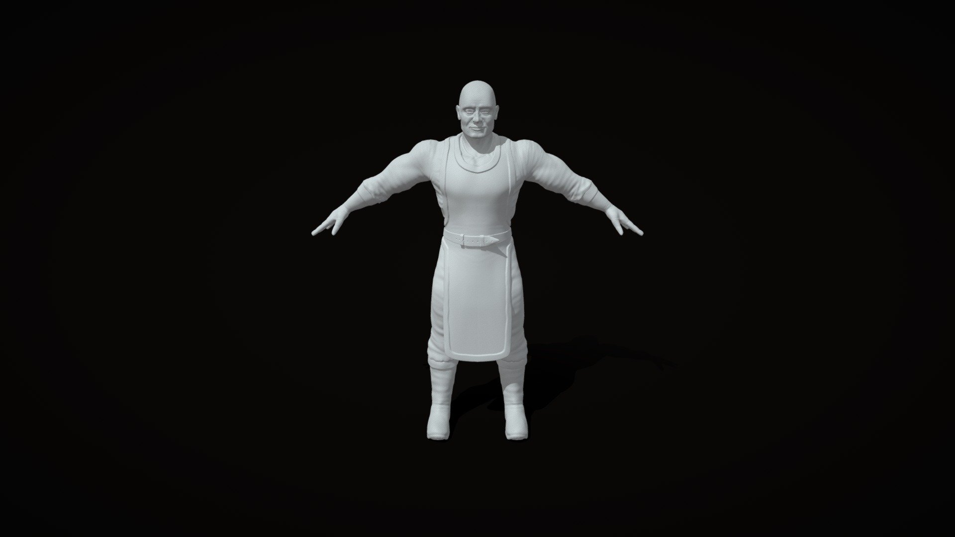 The Blacksmith - High Resolution Character Model - Download Free 3D ...