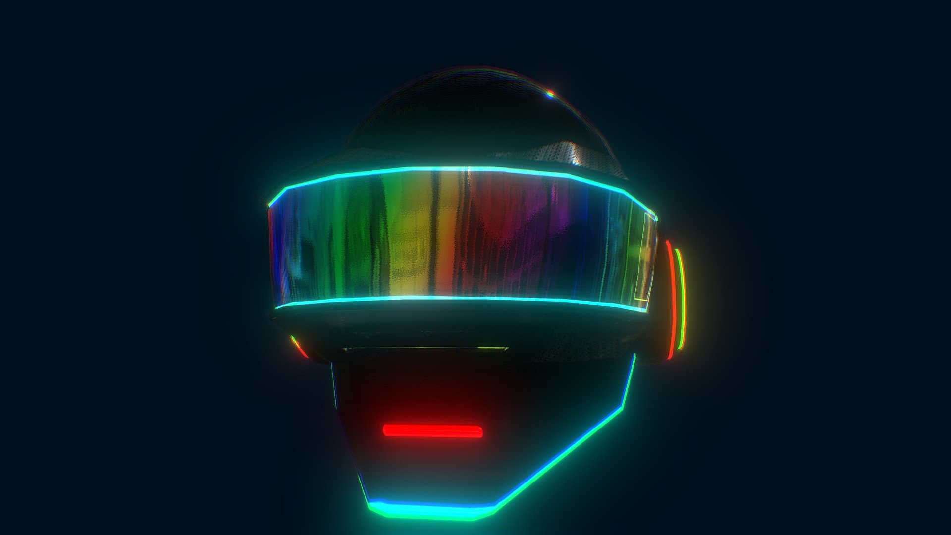 Cyber Daft Punk 2077 - 3D model by Cthompson4 [926e08f] - Sketchfab