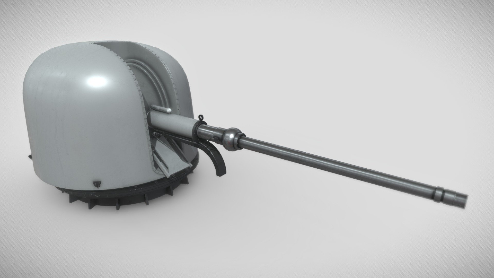 OTO Melara 76 MM Compact - Buy Royalty Free 3D model by ...
