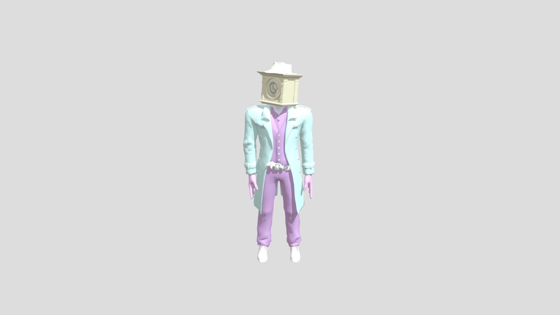 Large-clockman - 3D model by absmabsm1984 [926f258] - Sketchfab
