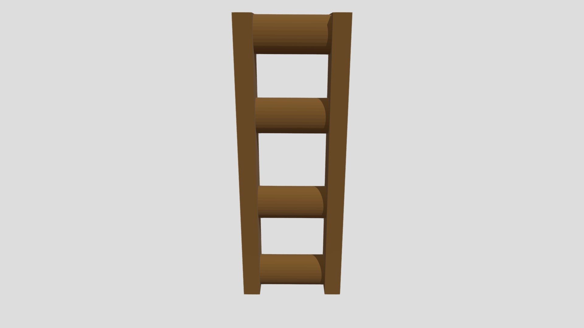 Simple stylized Ladder 3d model - Download Free 3D model by ...