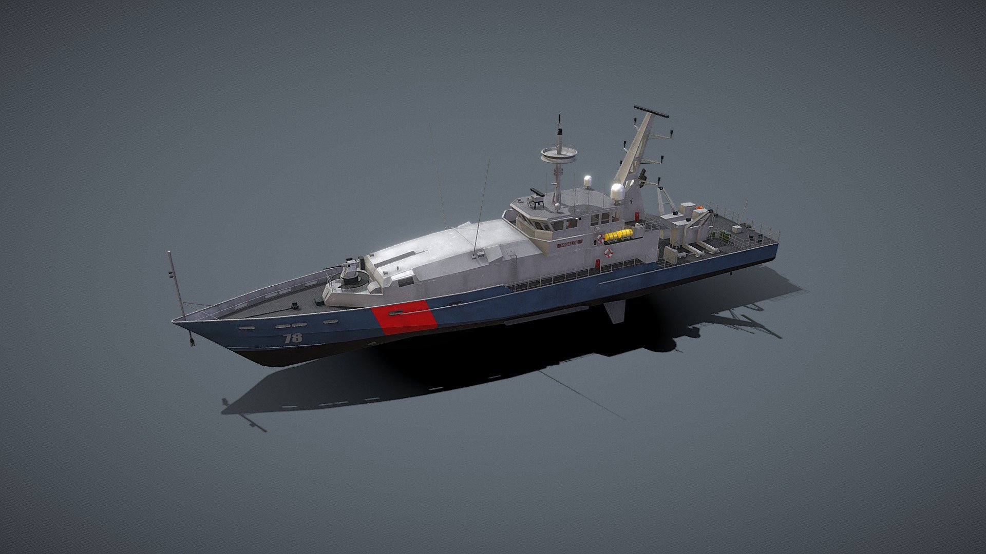 Patrol Boat - 3D model by Secret Weapons - Arma 3 Mod (@sabrezor ...