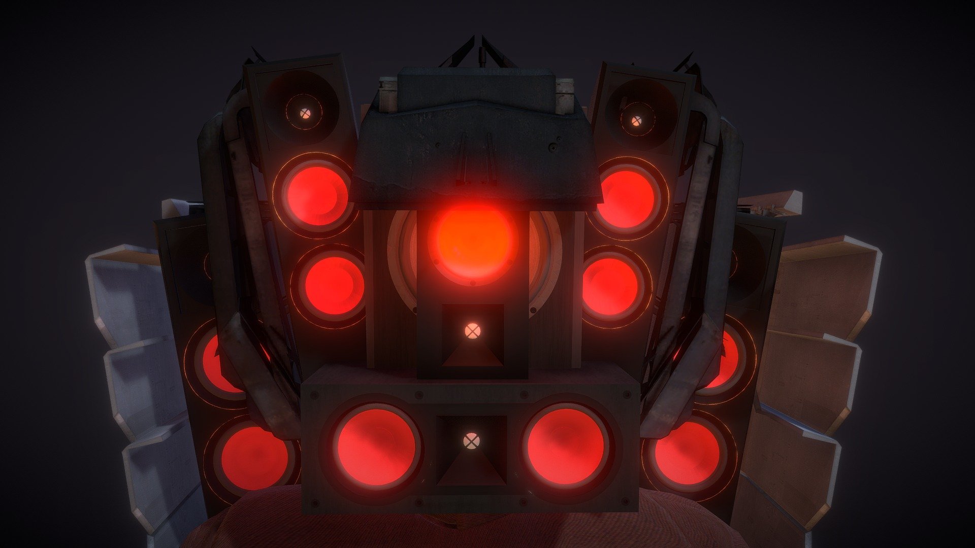 Upgraded titan speakerman - Download Free 3D model by kordinson ...