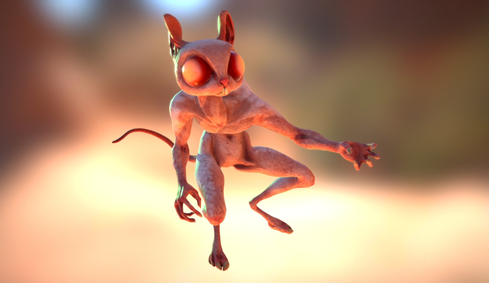 Mutant Rat - 3D model by Djinn506 [927204d] - Sketchfab
