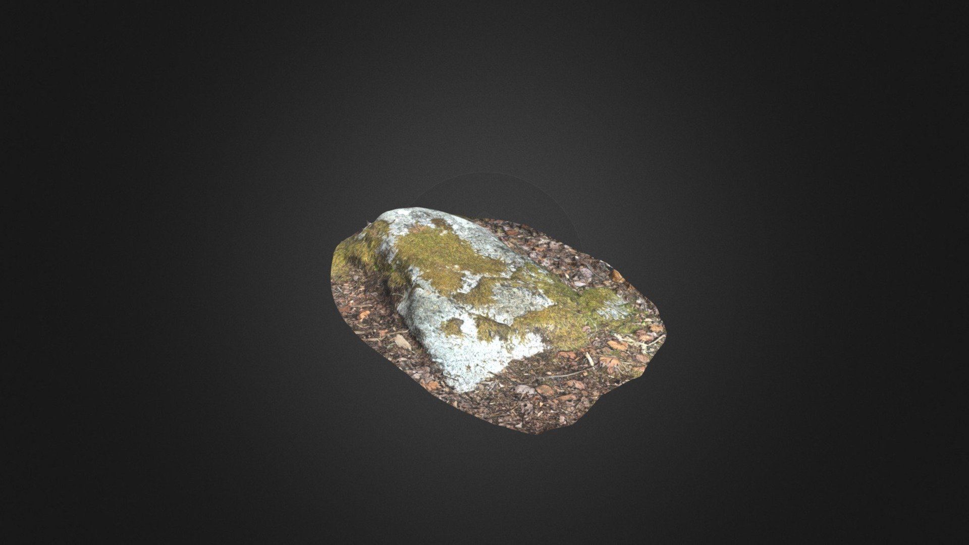 Mossy rock 1 - 3D model by Lorrbu [9272d8d] - Sketchfab