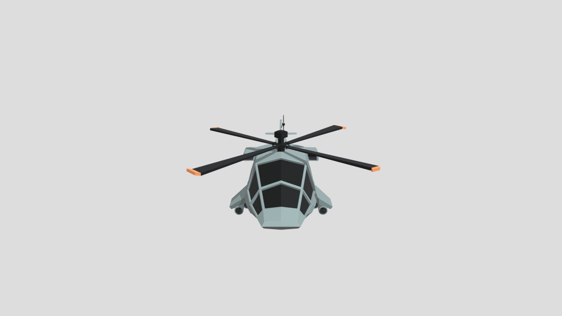 3D Low Poly Helicopter - Download Free 3D model by hamza_suleman ...