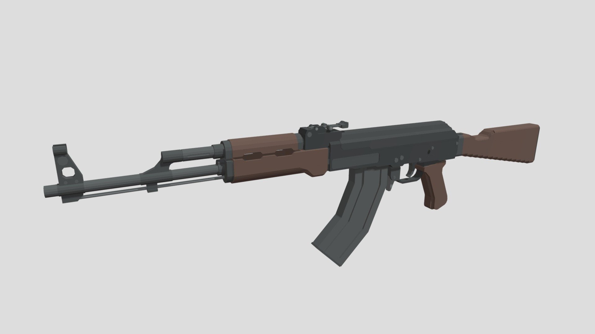 Minecraft: AK-47 - Download Free 3D model by Darkman_Bree [9274312 ...