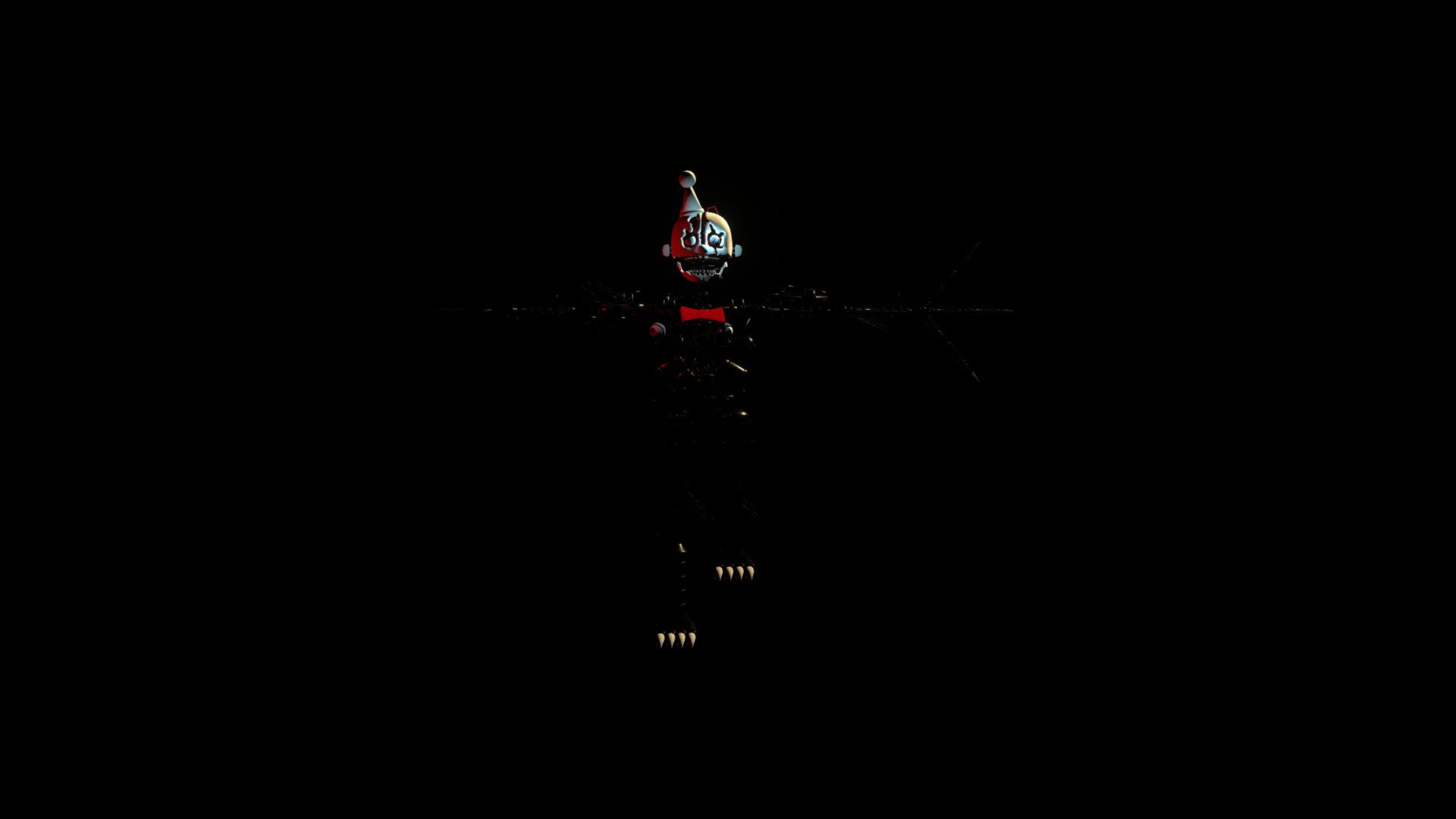 Nightmare Ennard From Baby's Nightmare Circus - Download Free 3D model ...