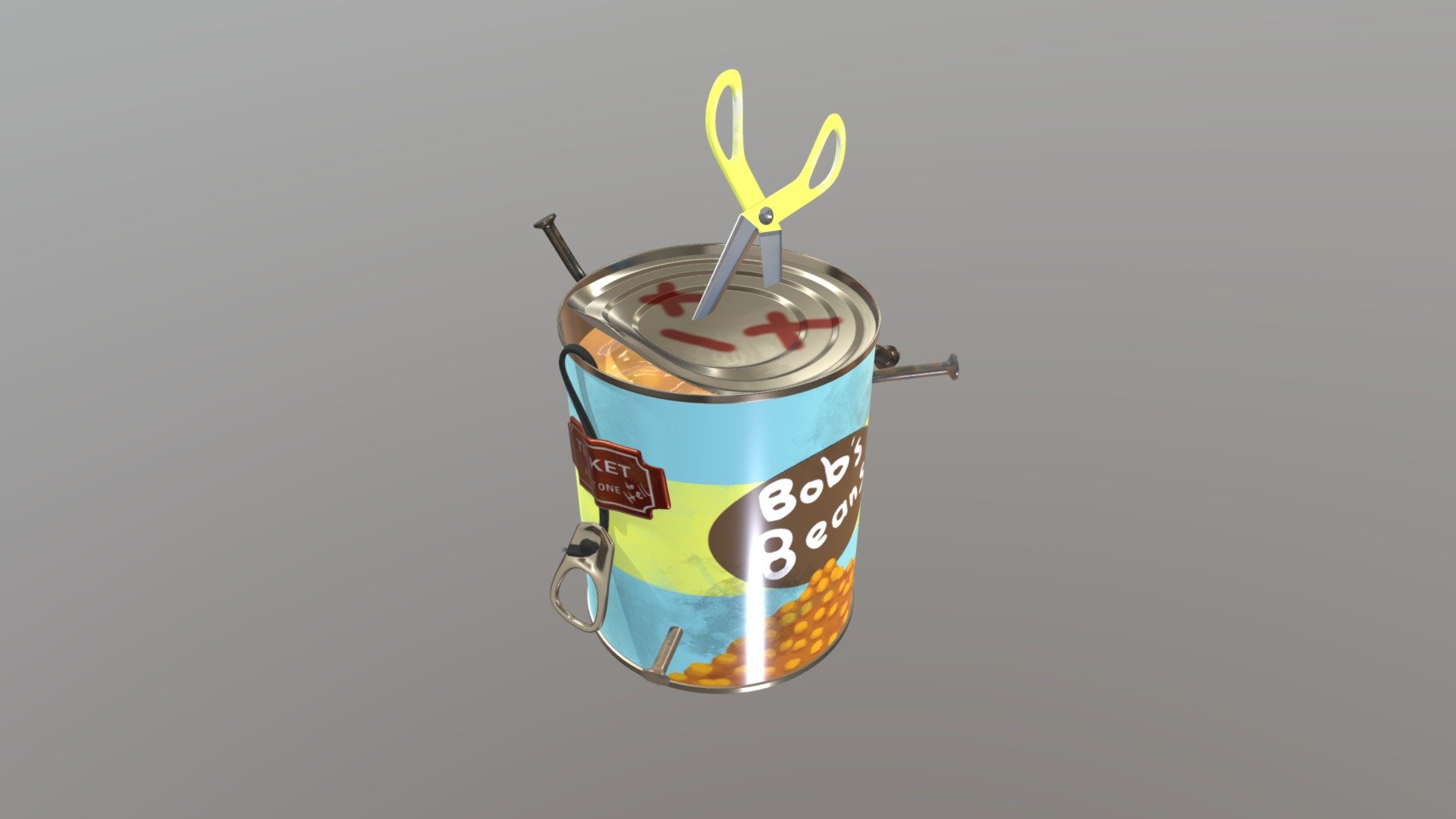 Bean Bomb - Download Free 3D model by Tobias-Scheele [9275929] - Sketchfab